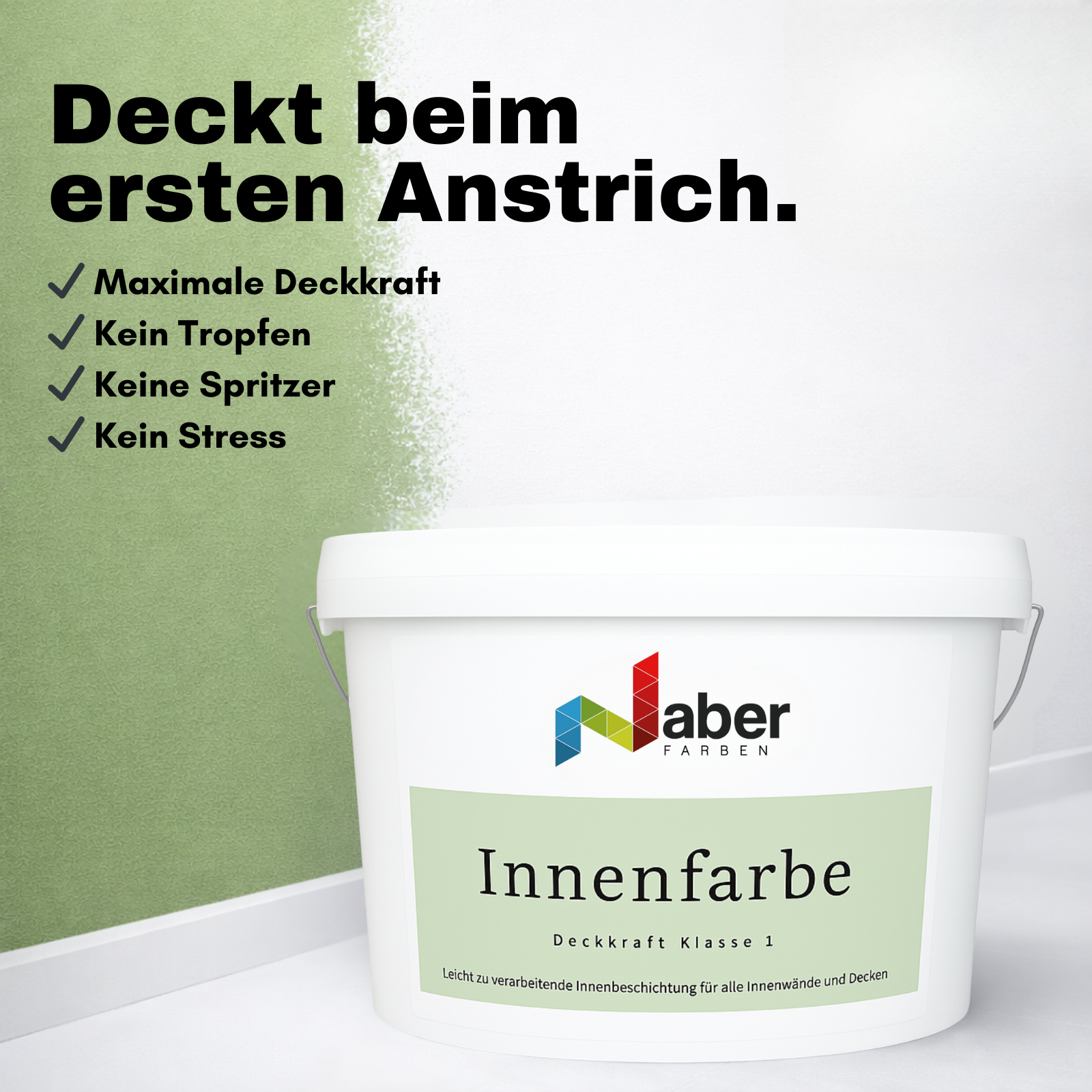 Innenfarbe, Wandfarbe, Farbwahl, Profi-Qualität - MATT – Naber Farben